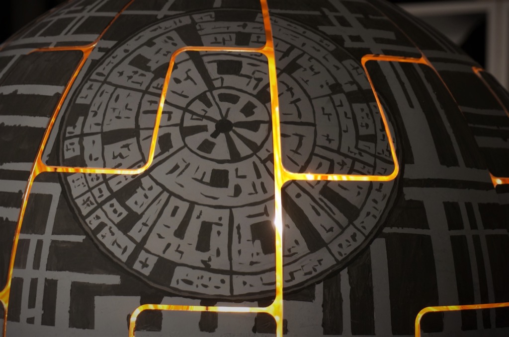 Death Star Lamp Tutorials for Star Wars Day – Co-Geeking